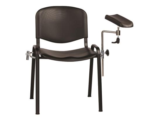Phlebotomy Chairs - SUN-PCHA/BLACK | Medical Refrigeration